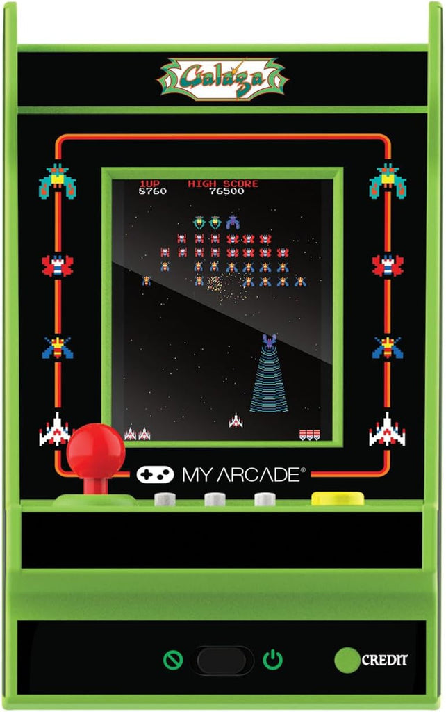 MY ARCADE Galaga/Galaxian Nano Player Pro 2in1 4.8" Fully Playable Por – Gametronex.com