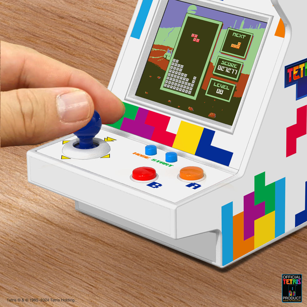 MY ARCADE Tetris Pico Player: 3.7" Fully Playable Portable Tiny Arcade – Gametronex.com