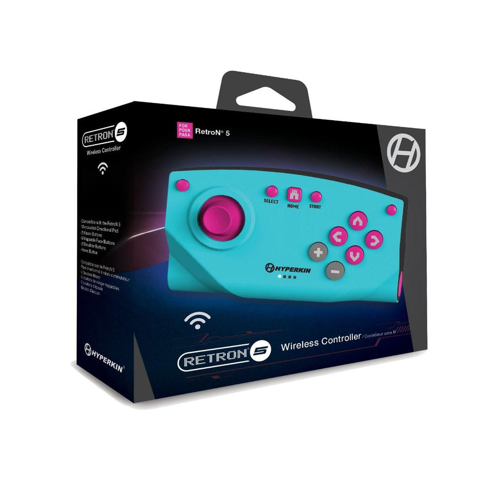 Hyperkin RetroN 5 Bluetooth BT Wireless Controller - Hyper Beach – Gametronex.com