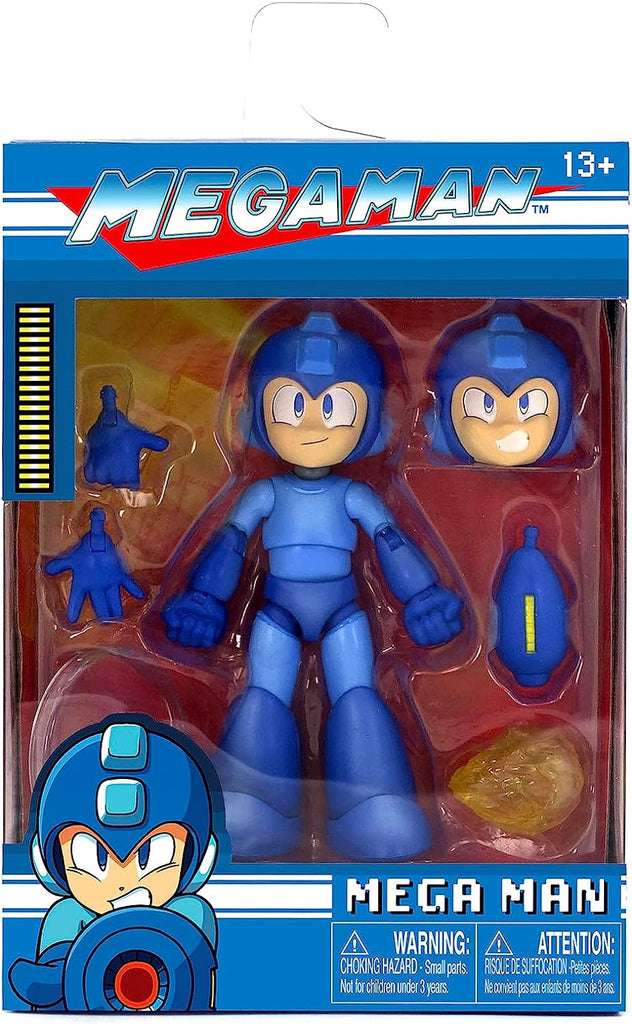 Mega Man 1/12 Scale 6" Action Figure Toys for Kids and Adults Official ...