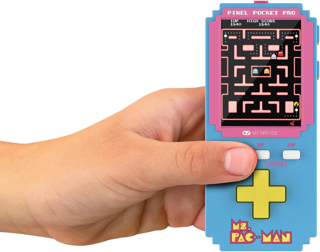 My Arcade Ms. Pac-Man Pixel Pocket Pro: Officially Licensed Ms. Pac-Ma ...