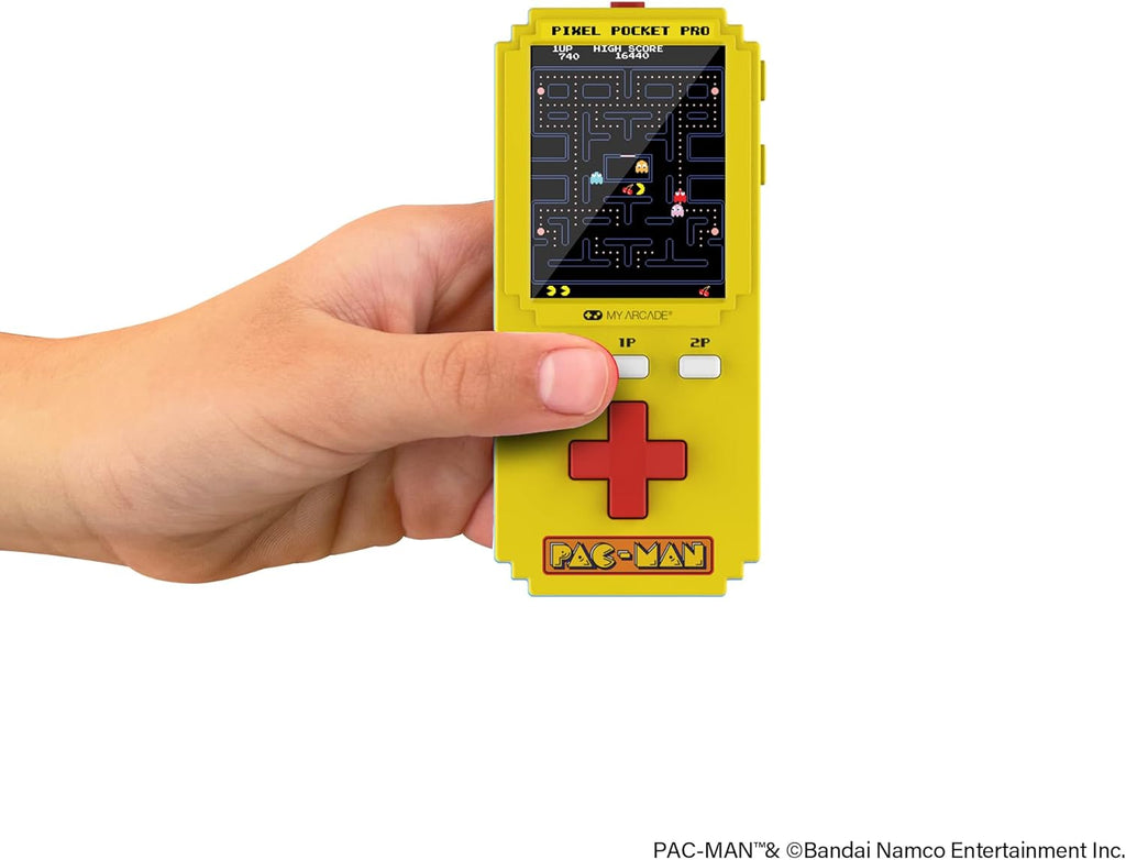 My Arcade Pac-Man Pixel Pocket Pro: Officially Licensed Pac-Man Video ...