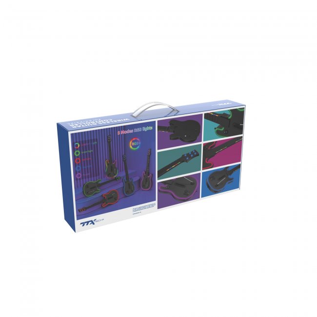 TTX Tech Wireless Guitar Controller with RGB LED for PS4/PS3/PC ...