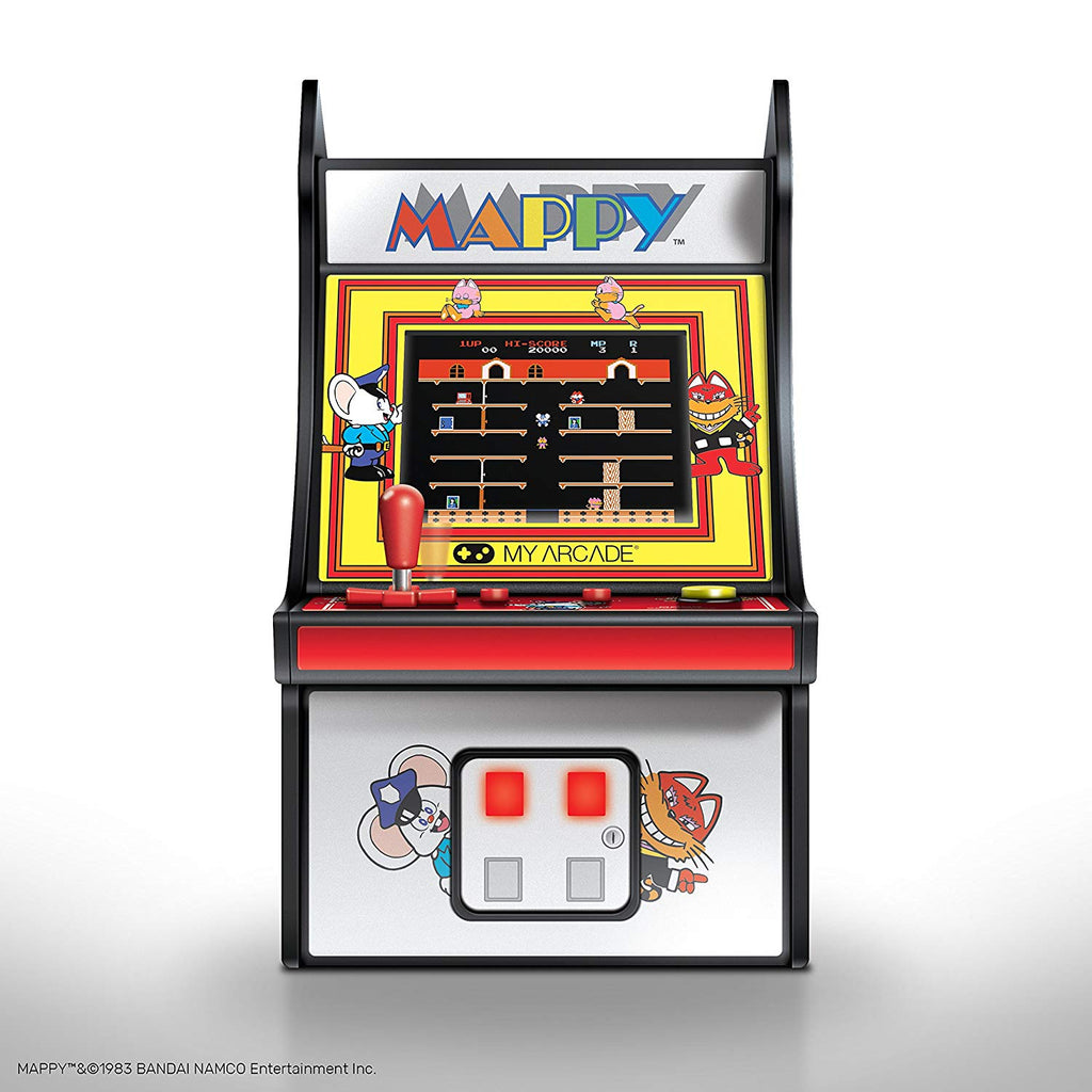 MY ARCADE Mappy Micro Arcade Machine Portable Handheld Video Game ...