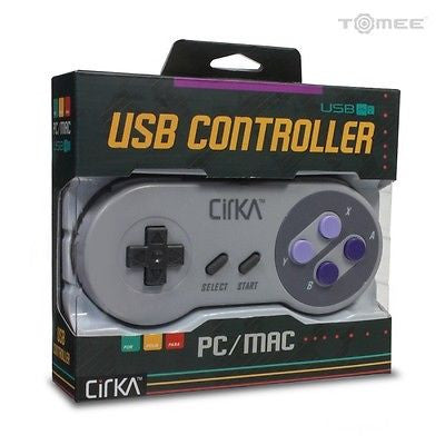 CirKa S91 Premium SNES-Style USB Controller for PC / Mac – Gametronex.com