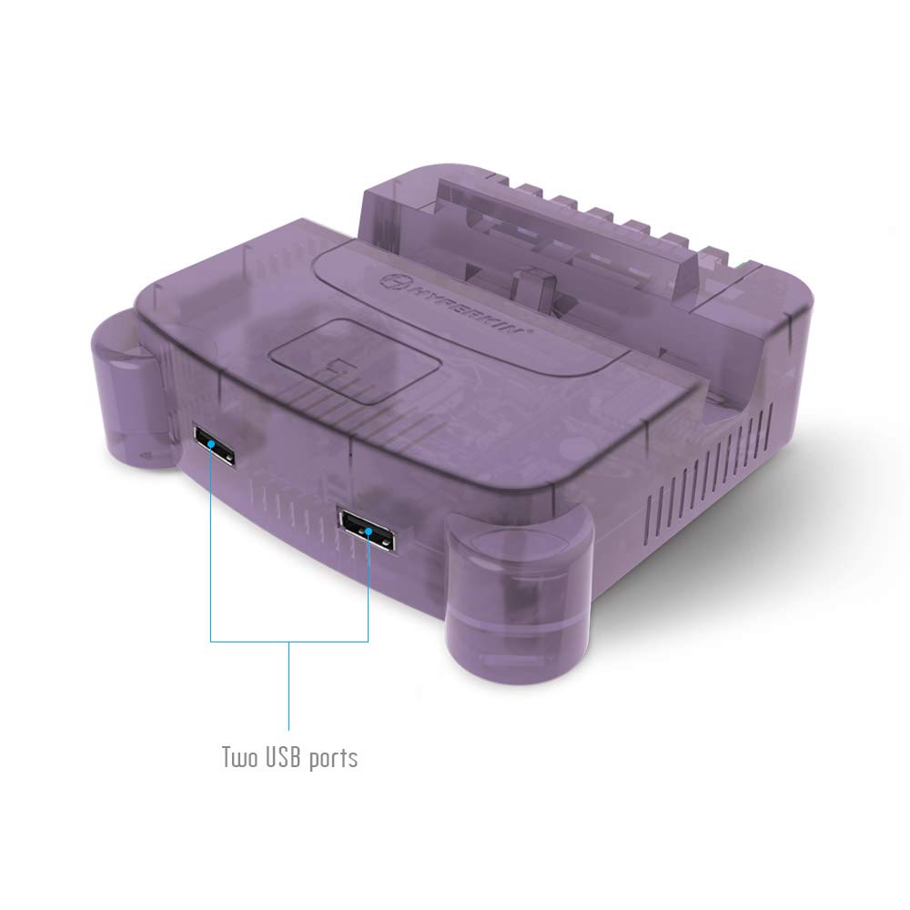 Hyperkin RetroN S64 Console Dock for Nintendo Switch - Purple ...