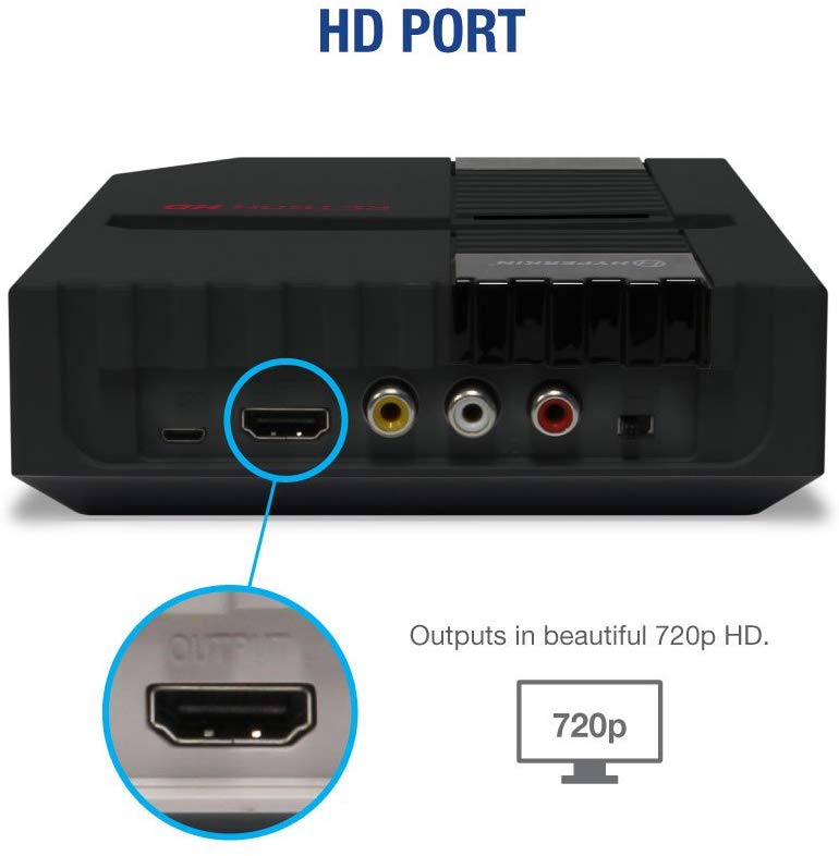 Hyperkin RetroN 1 HD NES Gaming Console - Black – Gametronex.com