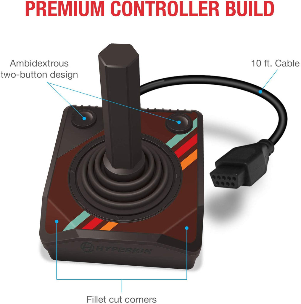 Hyperkin "Trooper" Premium Controller for Atari 2600 / Hyperkin RetroN ...