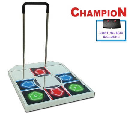 DDR Champion Arcade Metal Dance Pad for PS2 / PS1 (Xbox 360-Optional) – Gametronex.com