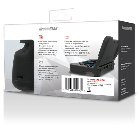 Nintendo 3DS XL Comfort Grip Case - Black – Gametronex.com