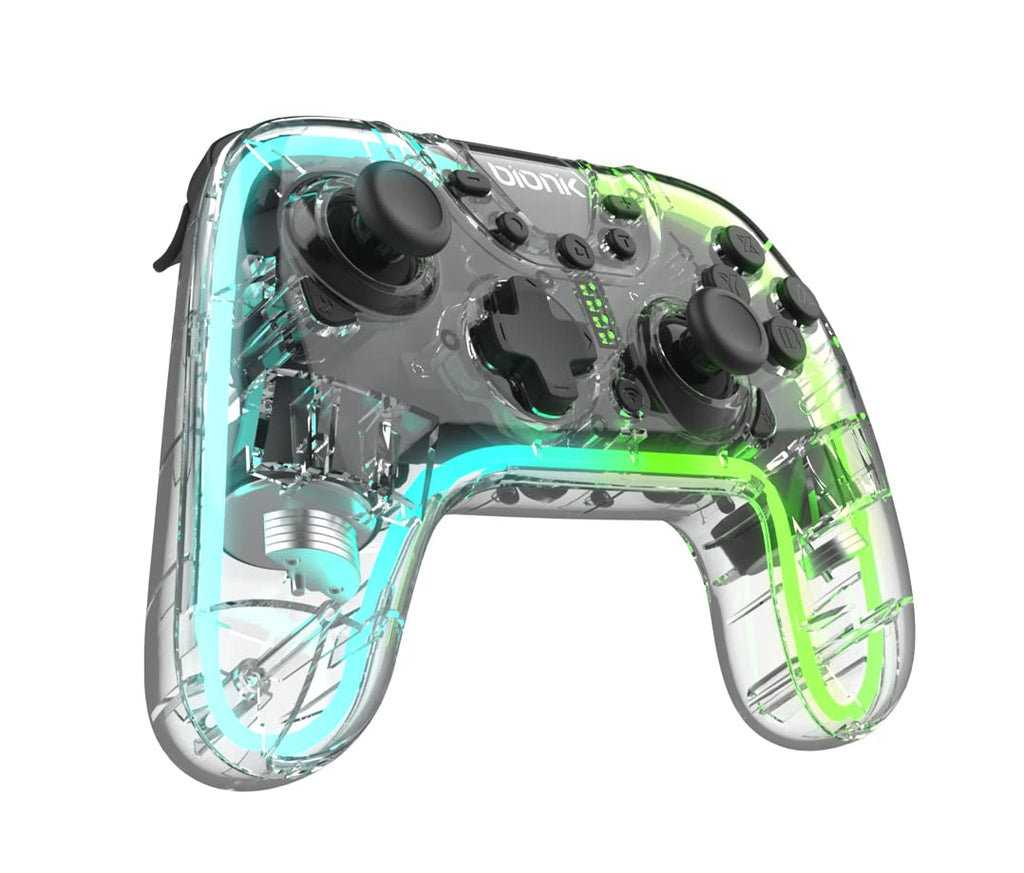 Bionik NeoGlow Wireless RGB Gaming Controller with Motion for Nintendo ...