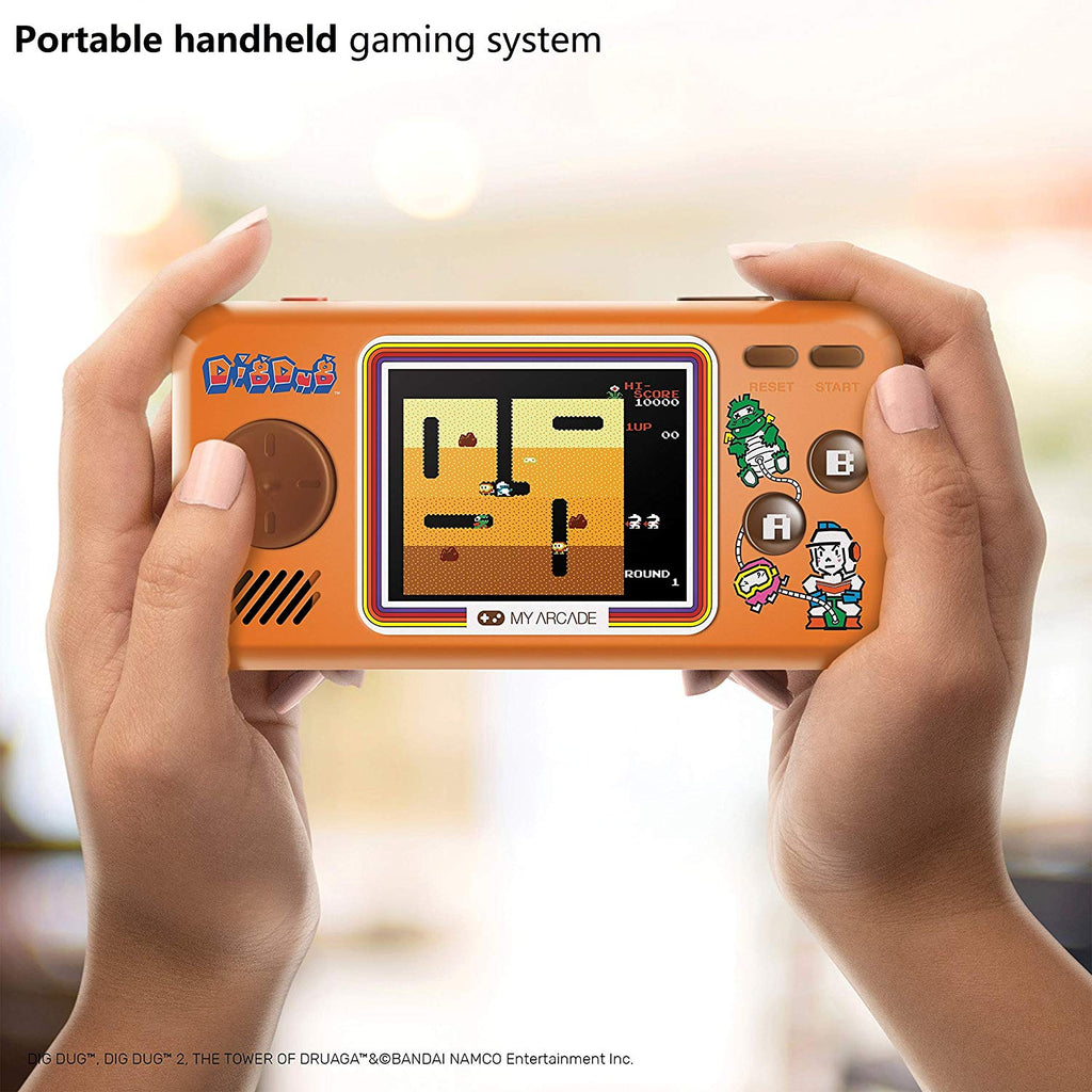 My Arcade Dig Dug Pocket Player Portable Handheld – Gametronex.com