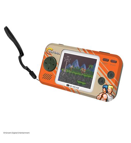 My Arcade Contra Pocket Player Handheld Game: 2 Built In Games, Contra ...