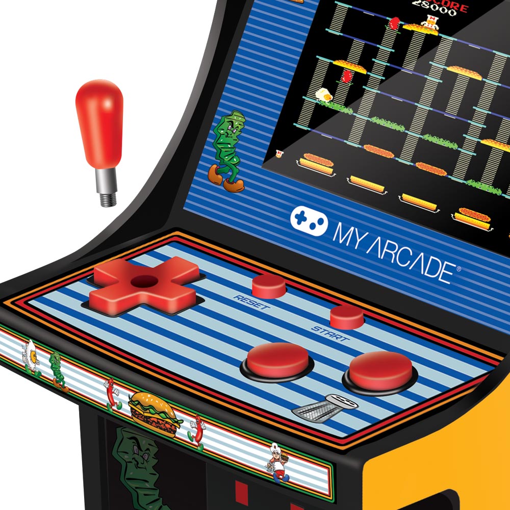 MY ARCADE Data East BurgerTime Micro Arcade Machine Portable Handheld ...
