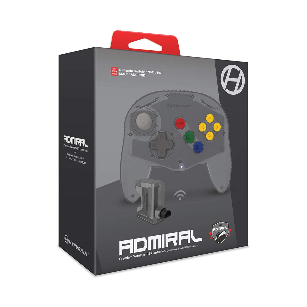 Hyperkin "Admiral" Premium BT Controller for N64/ Nintendo Switch/Nint ...